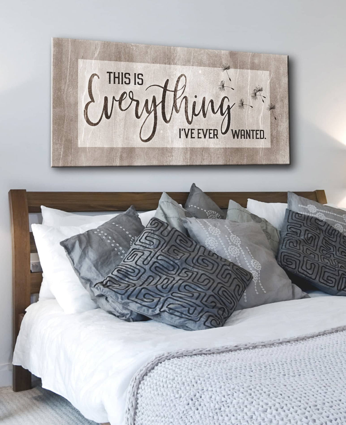 Bedroom Wall Art This Is Everything I ve Ever Wanted Wood Frame Read Sense for Decor